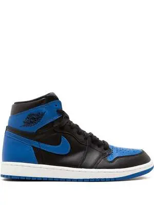JORDAN Air 1 Retro High Og Sneakers - Black