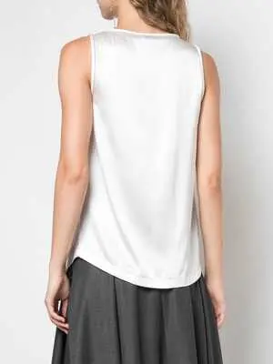 Brunello Cucinelli Silk Tank Top