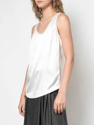 Brunello Cucinelli Silk Tank Top