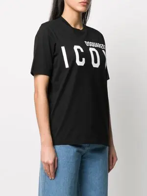 Dsquared2 Icon Logo T-shirt - Black