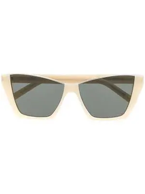 Saint Laurent Kate Cat-eye Sunglasses - Neutrals