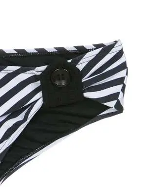 AMIR SLAMA Striped Bikini Set