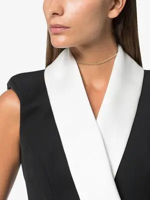 Shay 18k Baby Link Pavé Diamond Choker - Gold