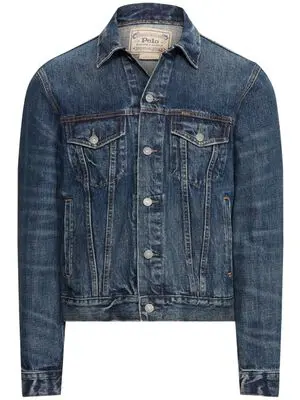 Polo Ralph Lauren Classic-collar Denim Jacket - Blue