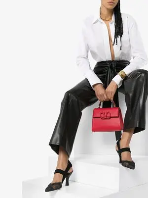 Fendi Ff Slingback Pumps