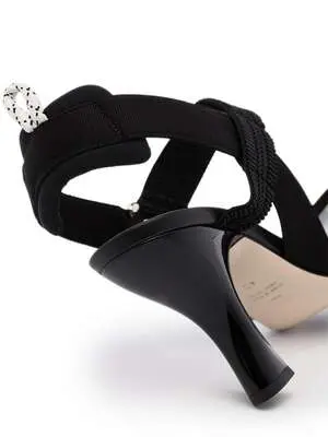 Fendi Ff Slingback Pumps