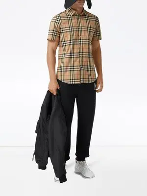 Burberry Check Short-sleeve Shirt