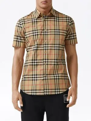 Burberry Check Short-sleeve Shirt