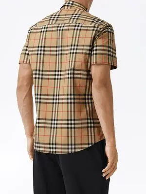 Burberry Check Short-sleeve Shirt