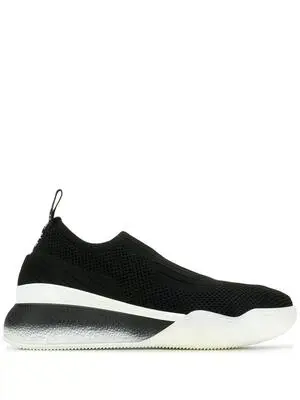 Stella McCartney Loop Sock Sneakers - Black