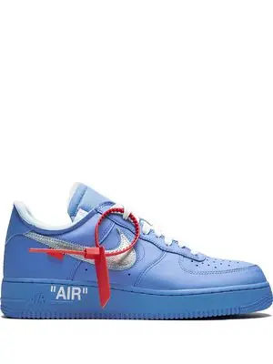 Nike X Off White Air Force 1 Low Mca Sneakers - Blue