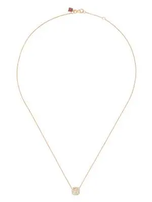 SELIM MOUZANNAR 18kt Beirut Diamond Necklace - Pink