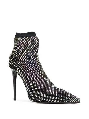 LE SILLA Gilda Crystal Sock Pumps