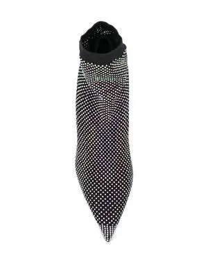 LE SILLA Gilda Crystal Sock Pumps