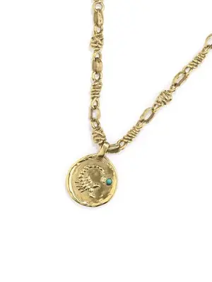 GOOSSENS Talisman Scorpio Medallion Necklace