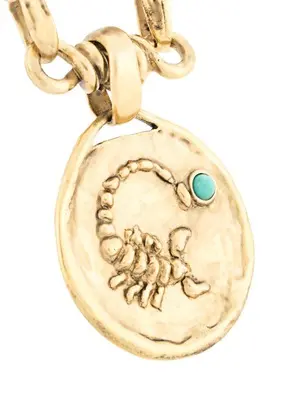 GOOSSENS Talisman Scorpio Medallion Necklace
