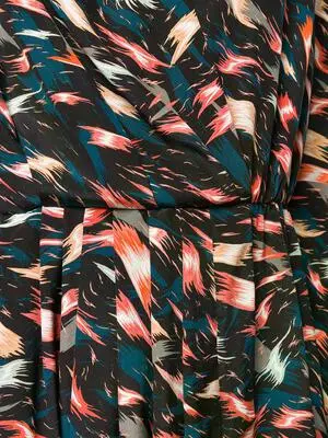 Givenchy Asymmetric Printed Mini Dress