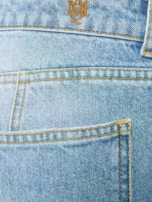 Alexander McQueen Flared Leg Jeans - Blue