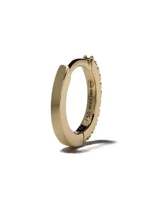 WE BY WHITEBIRD 18kt Emerald Margot Medium Single Hoop Earring - Gold
