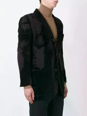 JEAN PAUL GAULTIER Burned Out Velvet Jacket