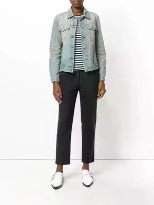 Helmut Lang Stonewashed Denim Jacket - Blue