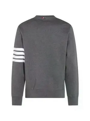 Thom Browne Classic Loopback 4-bar Sweatshirt - Grey
