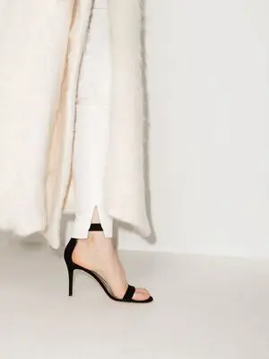 GIANVITO ROSSI Portofino 85mm Sandals - Black