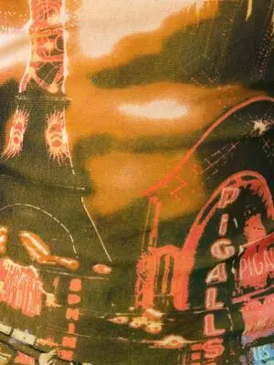 JEAN PAUL GAULTIER Paris Print Top
