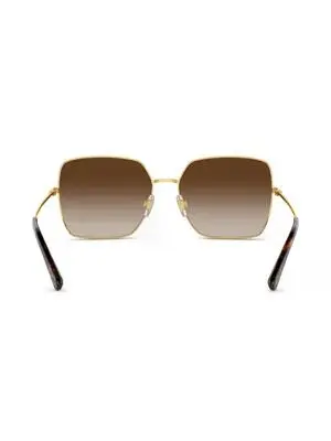 Dolce & Gabbana Square-frame Sunglasses - Gold