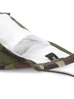 MOSTLY HEARD RARELY SEEN Camouflage Print Face Mask - Brown