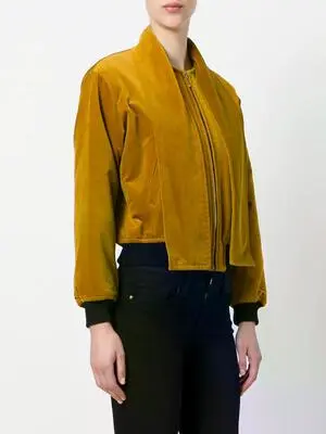 JEAN PAUL GAULTIER Velvet Bomber Jacket