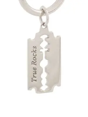 TRUE ROCKS Razor Hoop Earring - Silver
