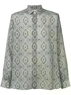 Saint Laurent Paisley Printed Shirt