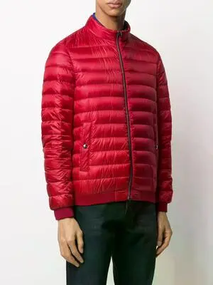 Herno High-neck Quilted Down Jacket - Red