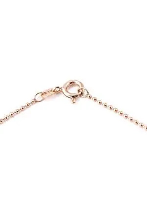 TRUE ROCKS Small Pill Pendant Necklace - Metallic