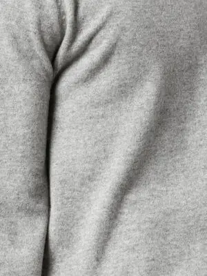 Vince Long-sleeve Fitted Sweater - Grey