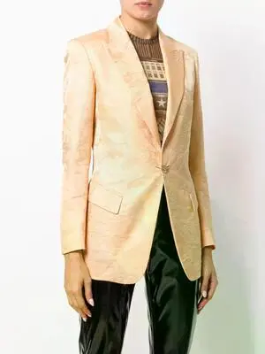 JEAN PAUL GAULTIER Floral Jacquard Blazer