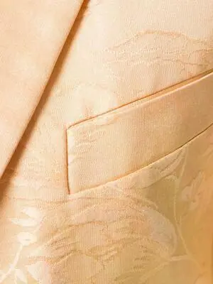 JEAN PAUL GAULTIER Floral Jacquard Blazer