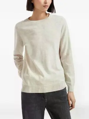 Brunello Cucinelli Cashmere Jumper - Neutrals