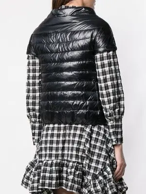 Herno Short-sleeved Down Jacket - Black