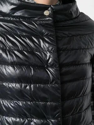 Herno Short-sleeved Down Jacket - Black