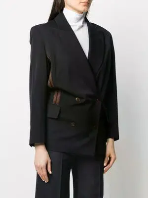 JEAN PAUL GAULTIER 1990s Striped Appliqués Jacket