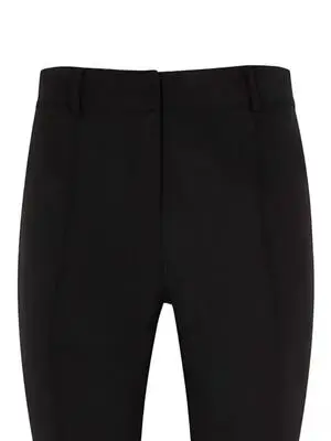 Veronica Beard Hibiscus Flared Trousers - Black