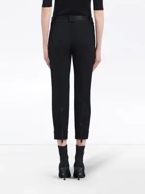 Prada Tailored Trousers With Zip Detail