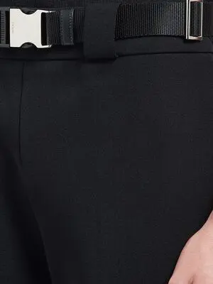 Prada Tailored Trousers With Zip Detail