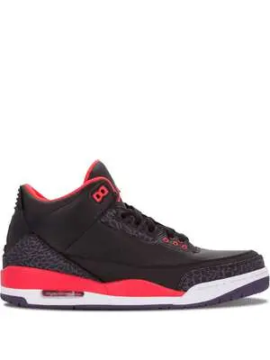 JORDAN Air 3 Retro Sneakers - Black