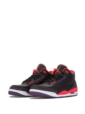 JORDAN Air 3 Retro Sneakers - Black