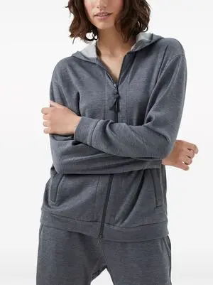 Brunello Cucinelli Zipped Long-sleeve Hoodie