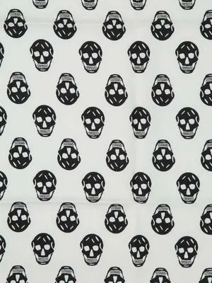 Alexander McQueen Skull-print Silk Scarf