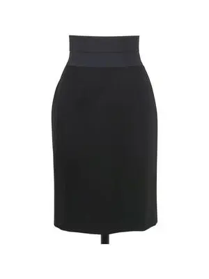 Akris Fitted High-waist Pencil Skirt - Black